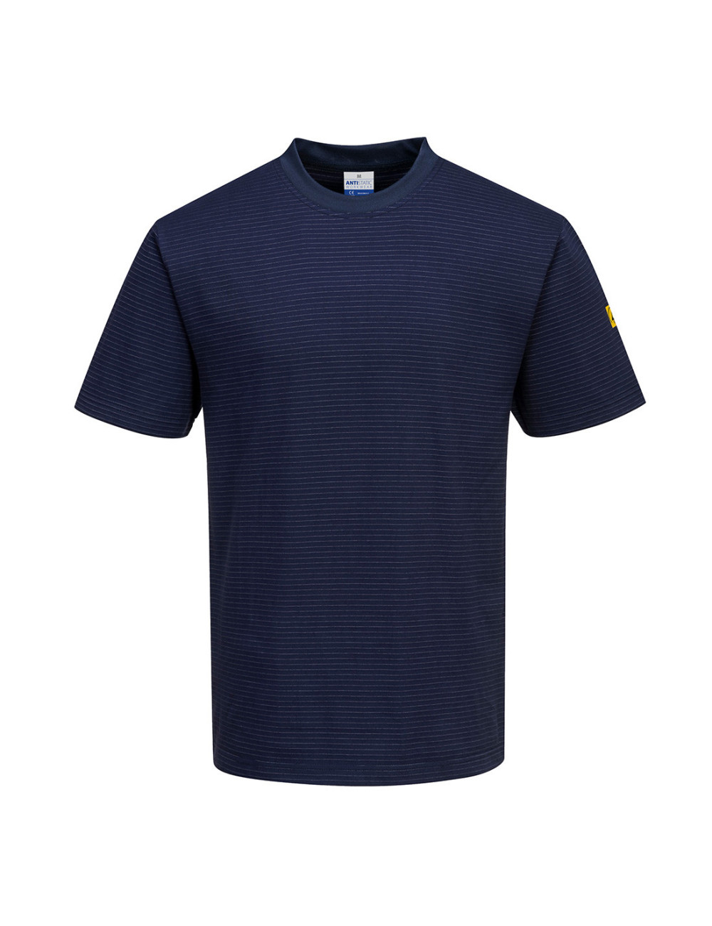 Antistatic esd t-shirt navy Portwest